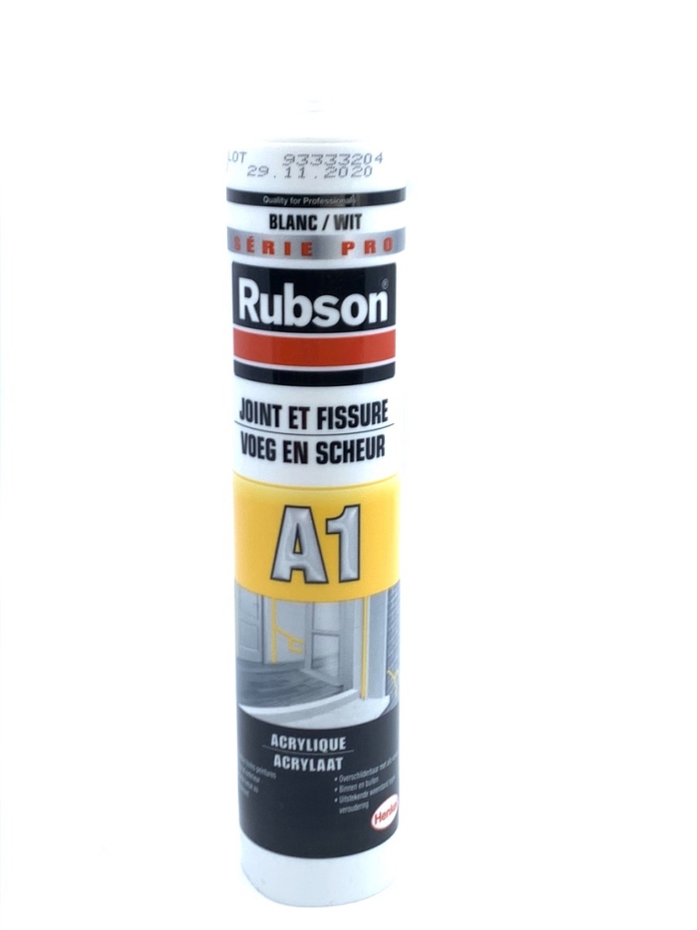 Cartouche de Mastic acrylique A1 Blanc - Toute la peinture